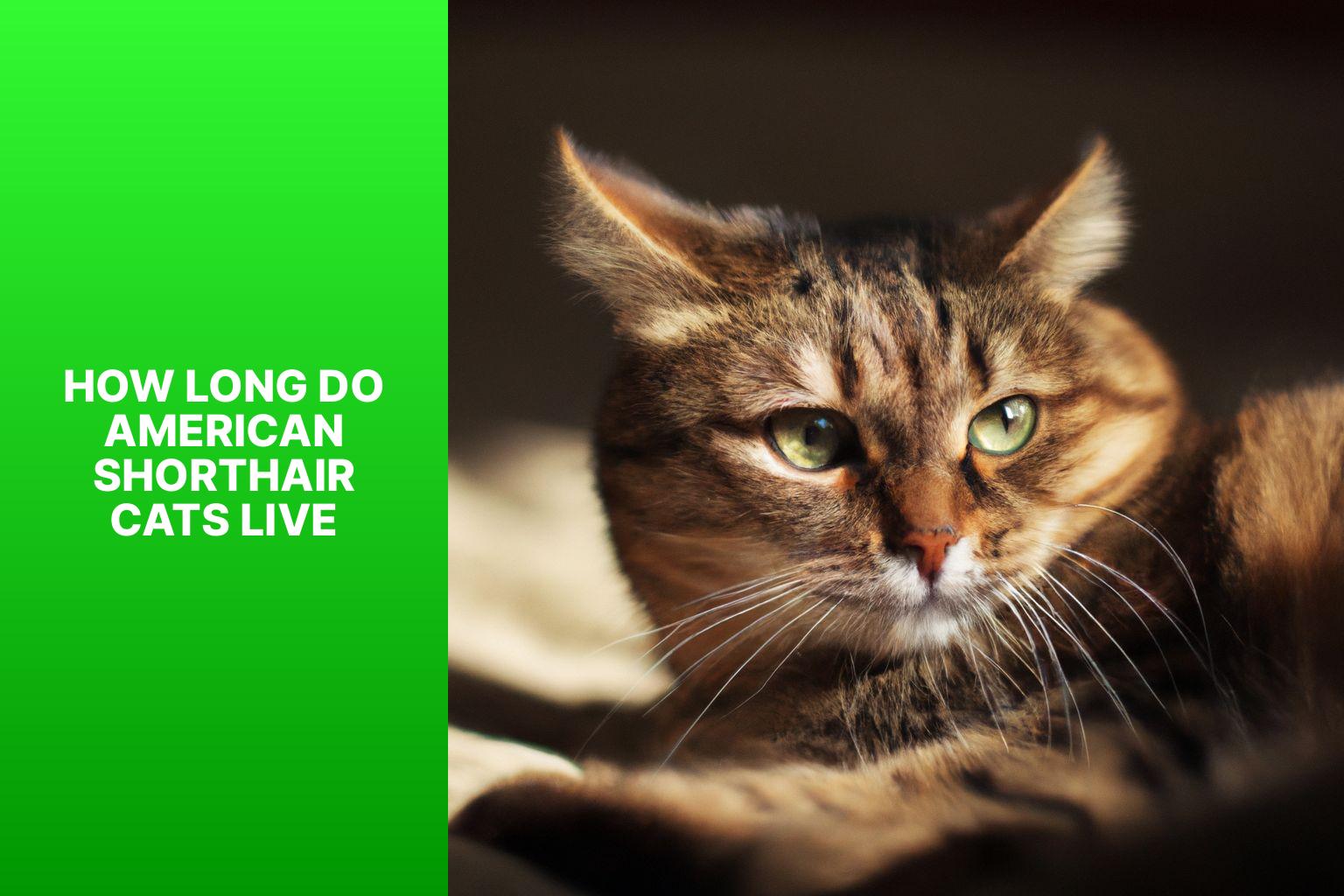 American Shorthair Cat Lifespan Discover How Long They Live