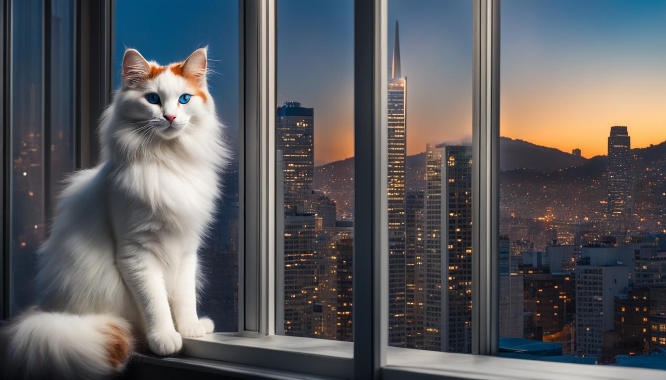 Explore the Charm of Turkish Van Cat Grey and White with Me