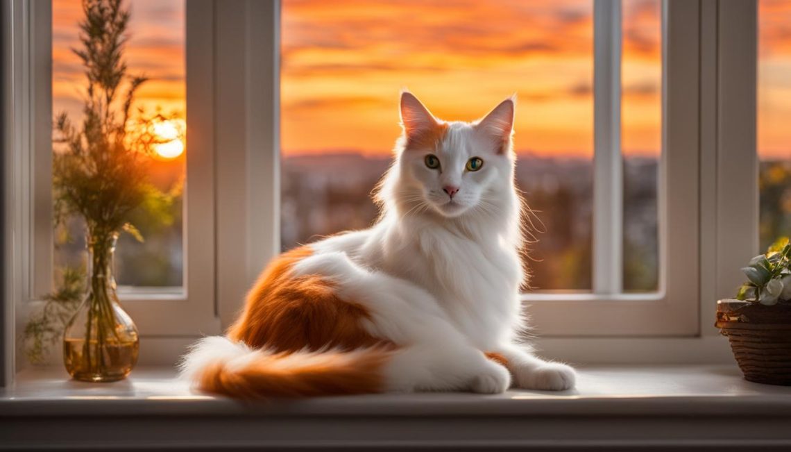 Discover the Charm of an Orange Turkish Van Cat with Me!