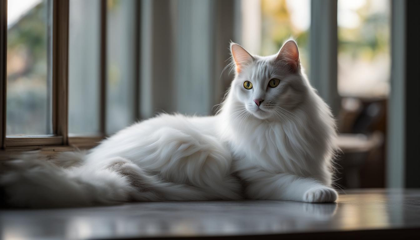 Discover the Allure of a Turkish Van Grey Cat Today