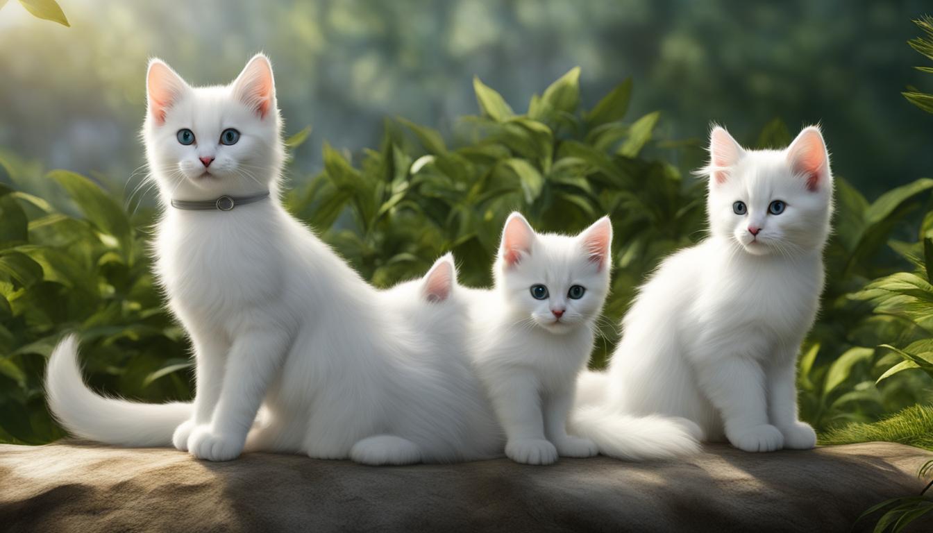 Explore the Charm of Turkish Van Cat Grey and White with Me
